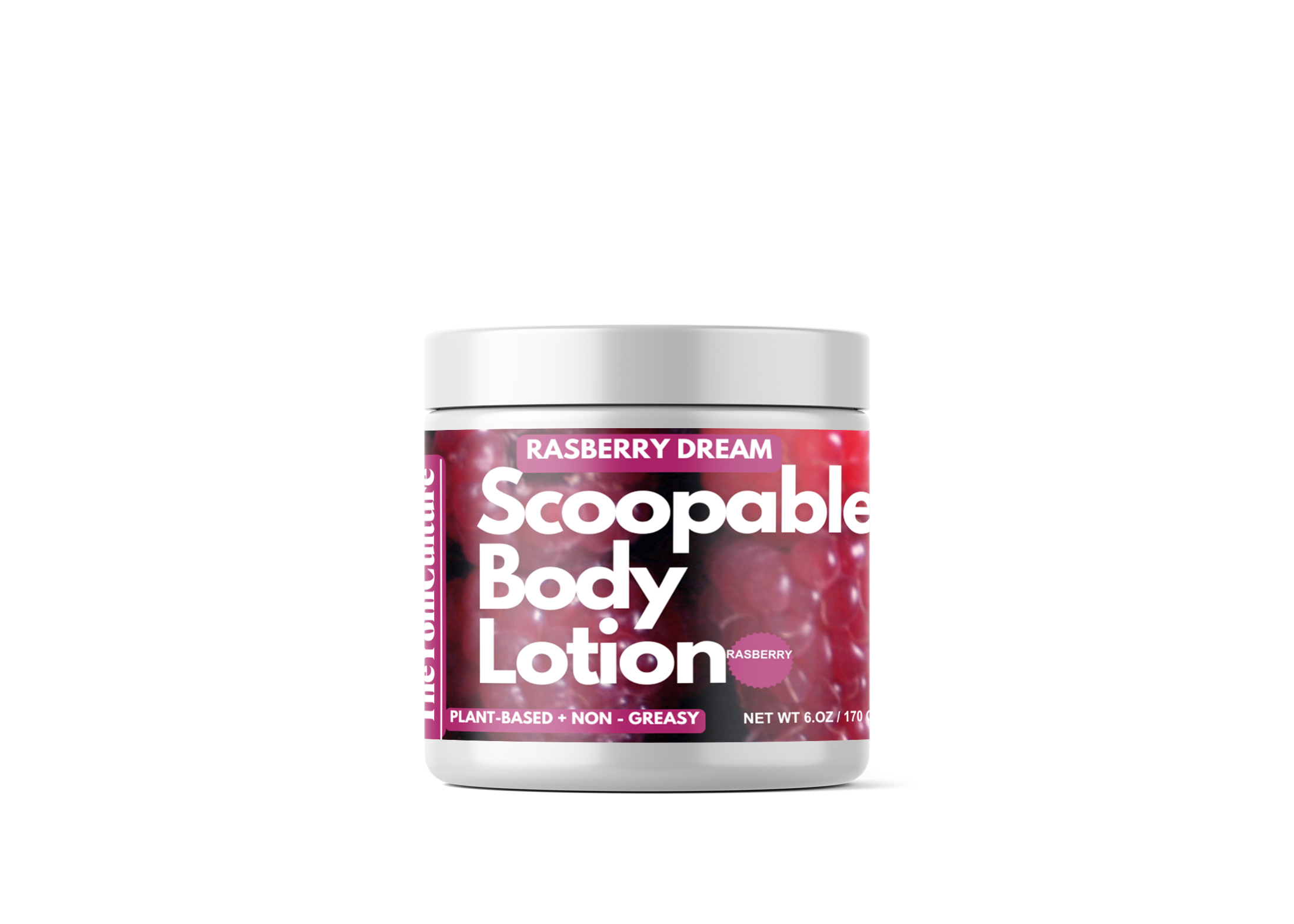 Raspberry Scoopable Body Cream Lotion 6oz – TheYoniCulture